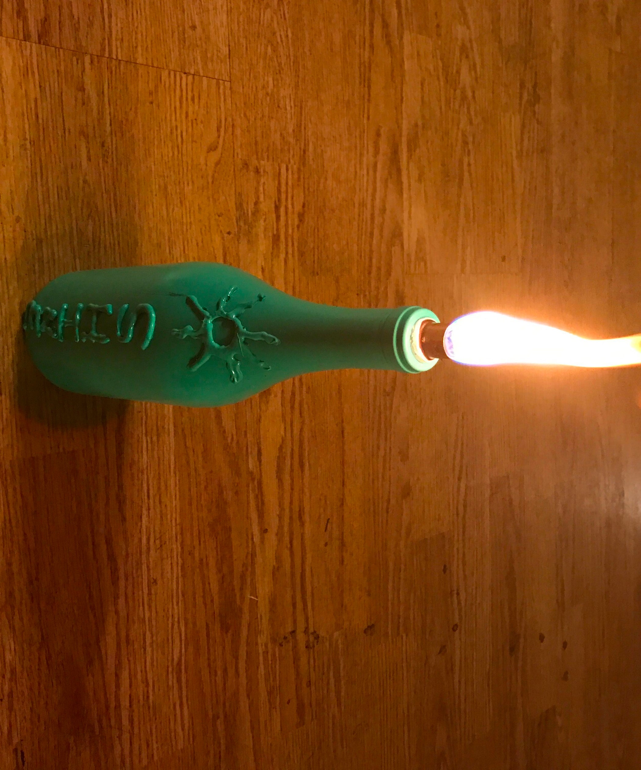 Wine Bottle Torch 6 Steps with Pictures Instructables wine-bottle-torch-6-steps-with-pictures-instructables