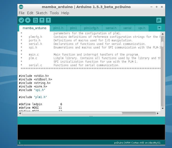 Mamba of LinkSprite Realize Narrow Band Powerline Communication on PcDuino | Trybotics